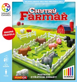 MINDOK HRA SMART Chytrý farmář hlavolam pro 1 hráče mn354