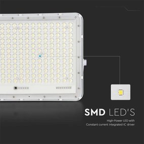 LED Venkovní solární reflektor LED/30W/3,2V 4000K bílá + DO