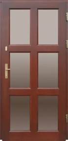 Vchodové dveře LOOS prosklené, model 2