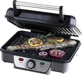 Mesko MS 3050 černá / Elektrický stolní kontaktní gril / 1800W / 180 °