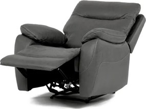 Polohovací křeslo šedé, elektrické TV-4094 GREY3