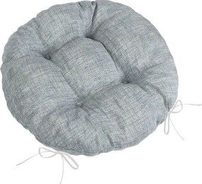Bellatex Sedák LADA kulatý prošívaný Šedá 40 cm, (průměr)