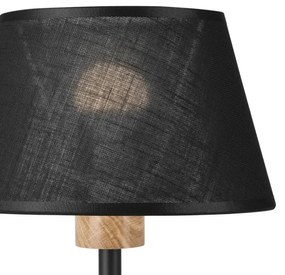 Brilagi - LED Stolní lampa ANTHONY 1xE14/40W/230V dub/černá