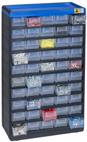 Allit Plastová skříňka se zásobníky VarioPlus Pro 53/100, 50 zásuvek