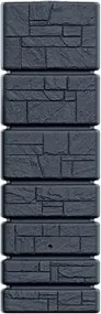 PROSPERPLAST TOWER STONE antracit 350l / Sud na dešťovou vodu
