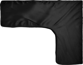 Plachta na zahradní nábytek tvar L 16 oček 260 x 210 x 80 cm 319326
