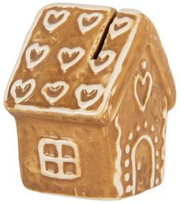 Perníková chaloupka stojan na vizitku/ foto Gingerbread Cott - 5*4*6 cm