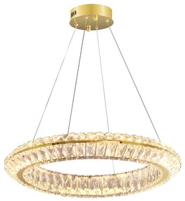 Toolight Toolight, LED stropní svítidlo 60cm, 45W, 4000K, APP1768-CP, zlatá, OSW-04344