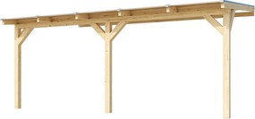 WEKA Dřevěná zahradní pergola 672 (5,4x3,7 m)