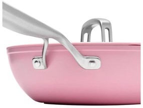Wok pánev s poklicí/s keramickým povrchem ø 28 cm Meda 3.0 – FABINI