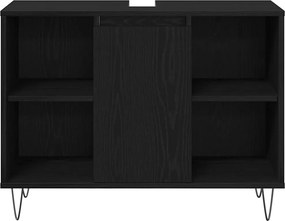 Sada koupelnového nábytku 3 ks Černý dub 30 x 30 x 180 cm 3378509
