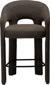 Hnědá barová židle (výška sedáku 67 cm) Splendor – DAN-FORM Denmark