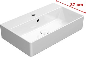 GSI Sapho, KUBE X keramické umyvadlo 60x37 cm, bílá ExtraGlaze