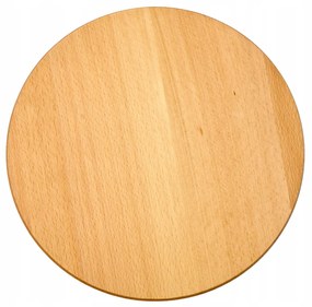 FK Dřevěné otočené servírovací prkénko - Ø 30 cm