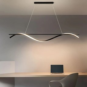 Toolight Toolight, LED závěsná lampa 120cm, 27W, 3000K, LHJ019-CP, černá, OSW-50004