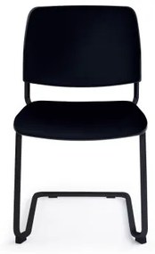profim Konferenční židle BIT 570V bez područek Barva kostry černá kostra GALERIE - Čalounění profim LÁTKY 1, KOŽENKY 1 / CURA, MEDLEY, SPRINT, TONAL, XTREME, VALENCIA
