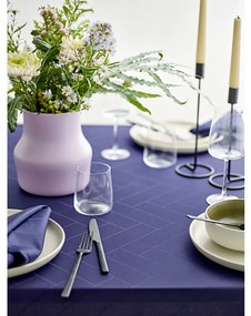 Södahl Kuchyňský ubrus ⌀180 Tiles Damask Indigo