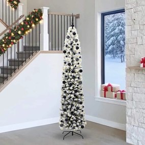Umělý vánoční stromeček Zelená 240 cm PVC, ocel a plast 3395045