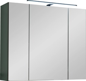 XXXLutz ZRCADLOVÁ SKŘÍŇKA, zelená, černá, 80/70/23 cm MID.YOU - Online Only koupelnové skříňky - 001279022812
