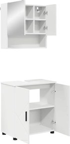 Sada koupelnového nábytku 2 ks Bílá 61 x 35 x 64 cm 3392933