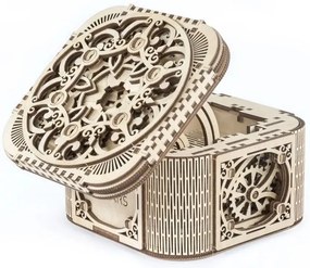 Ugears 3D mechanické puzzle Šperkovnice 190 ks