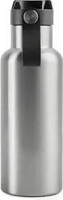 Vinga Balti stříbrná / Termoláhev / 500 ml / nerezová ocel / push víčk