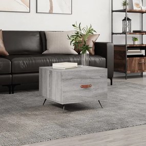 vidaXL Konferenční stolek 50 x 50 x 40 cm kompozitní dřevo [829332] Barva: Betonová šedá