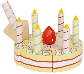 Le Toy Van dřevěný narozeninový dort vanilkový