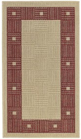 Koberce Breno Kusový koberec SISALO 879/J84 Red, Červená, Vícebarevné, 200 x 285 cm