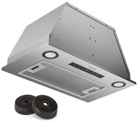 Klarstein Paolo 52, vestavná digestoř, 52 cm, 439 m³/h, LED Touch, A++