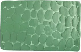 MSV PEBBLES bazalková / Koupelnová předložka / 50 x 80 cm / polyester,
