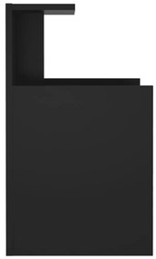 Noční stolky Barnes - 2 ks - 40x35x60 cm | černé