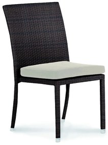 Ratanová židle BRISBANE s polstrem