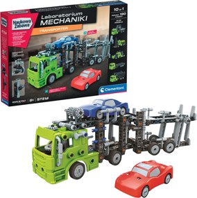 Vědecká hra – Stavebnice Laboratoř mechaniky Transportér, polský jazyk, Clementoni 50249