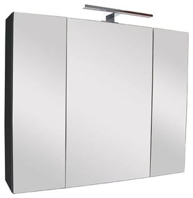 Comodo Zrcadlová skříňka závěsná s LED osvětlením Naturo 80 ZS