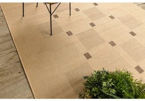 koberec SISAL FLOORLUX 20079 mais / káva velikost 140x200 cm | krásné koberce cz