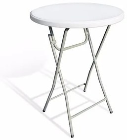 Skládací bistro stolek - průměr 80cm, výška 110cm