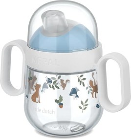 Světle modrý plastový dětský hrnek 200 ml Forest Friends by Little Dutch – Mepal