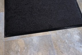Rinos bv, Rohožka Care & Clean black, 40x60, černá, chodba / předsíň