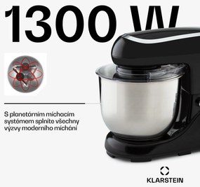 Klarstein Bella Pico 2G, kuchyňský robot, 1300 W, 1,7 HP, 6 stupňů, 5 l