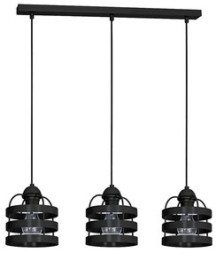 Milagro Lustr TUBE 3xE27/60W/230V černá 799