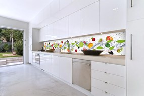 DIMEX | Fototapeta do kuchyně Ovoce KI-420-001| 420 x 60 cm | vícebarevná