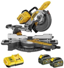 DeWALT - 54V AKU pokosová pila 250 mm, 2x aku 6,0 Ah XR FLEXVOLT, nabíječka DCS727T2