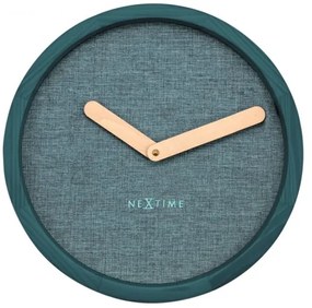 Designové nástěnné hodiny 3155tq Nextime Jeans Calm 30cm