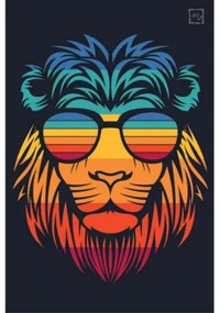 Cedule Coloured Lion