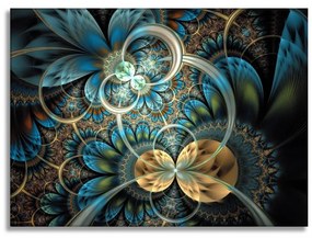 Malvis ® Obraz květinové ornamenty Velikost (šířka x výška): 150x110 cm