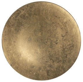 Zlatý plastový talíř / podnos s patinou - Ø 33 cm