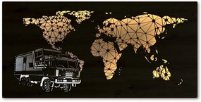 Li-Go "Tatra 815" světelný obraz  230V 120x60cm provedení povrchu: bříza