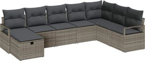 Set pohovek 5 ks polyratan 3360560