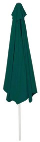 Slunečník N23 2x3m polyester/hliník - zelená